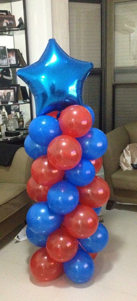 Balloon Tower - Bubble Moo Balloons